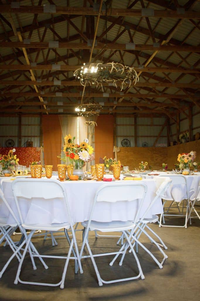 WI-Wedding-SunflowerHill-Reception-Rustic-Farm - MySunflowerHills.com